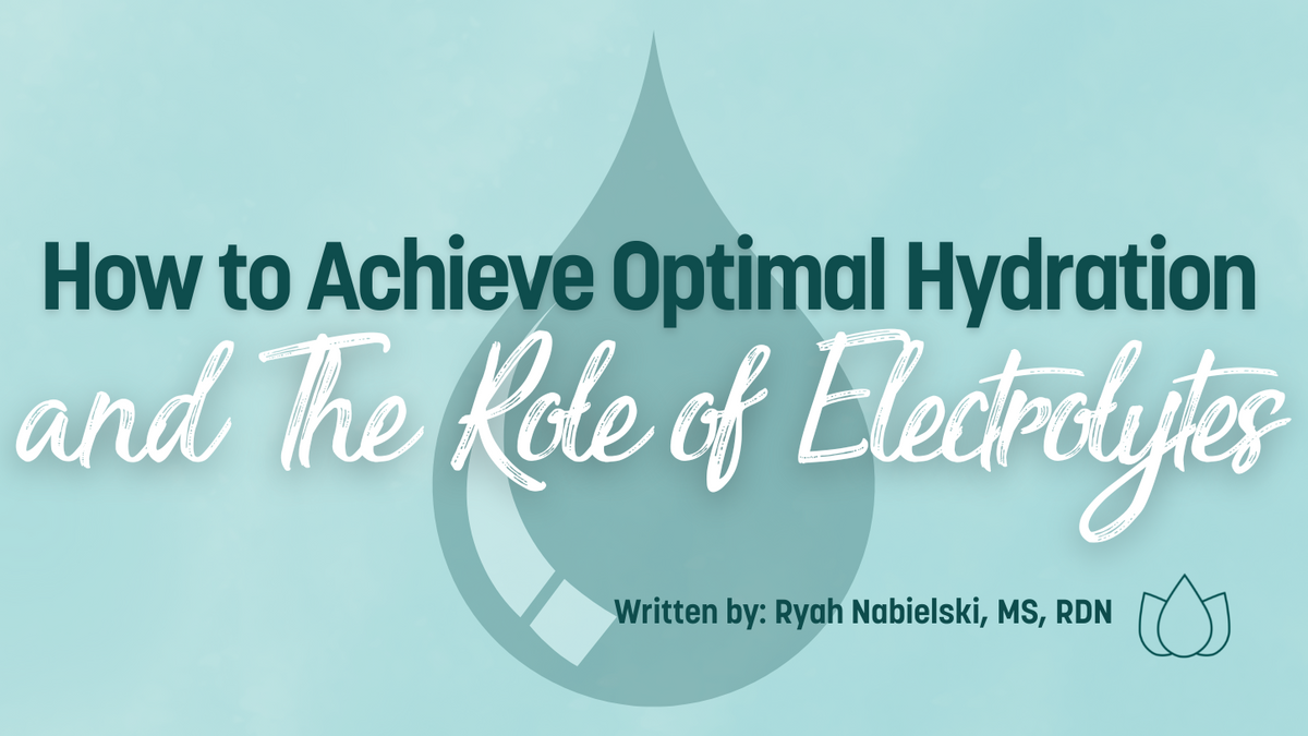 How to Achieve Optimal Hydration and The Role of Electrolytes – Twenty2 ...